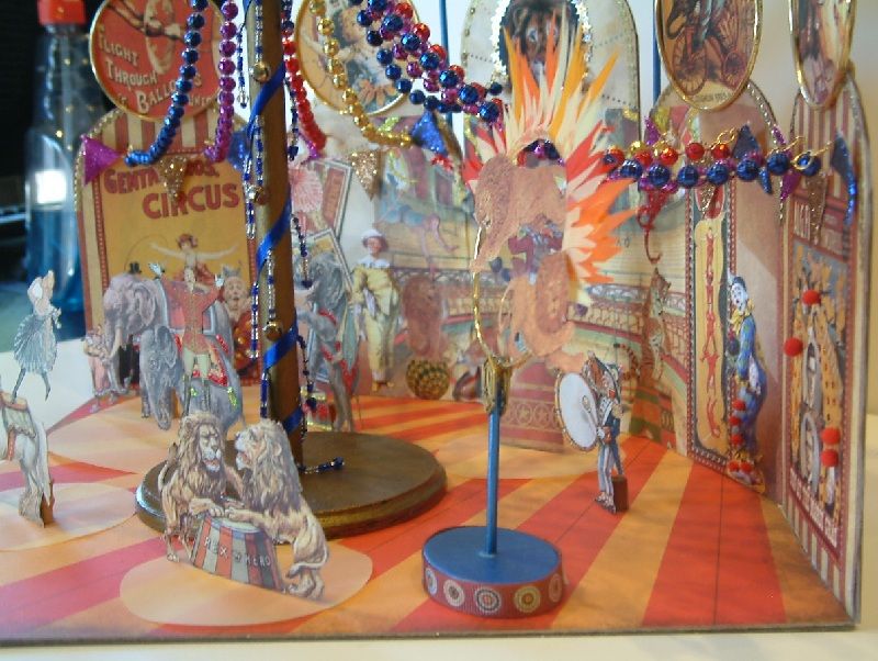 Artfully Musing: Big Top Circus Tent - Diorama